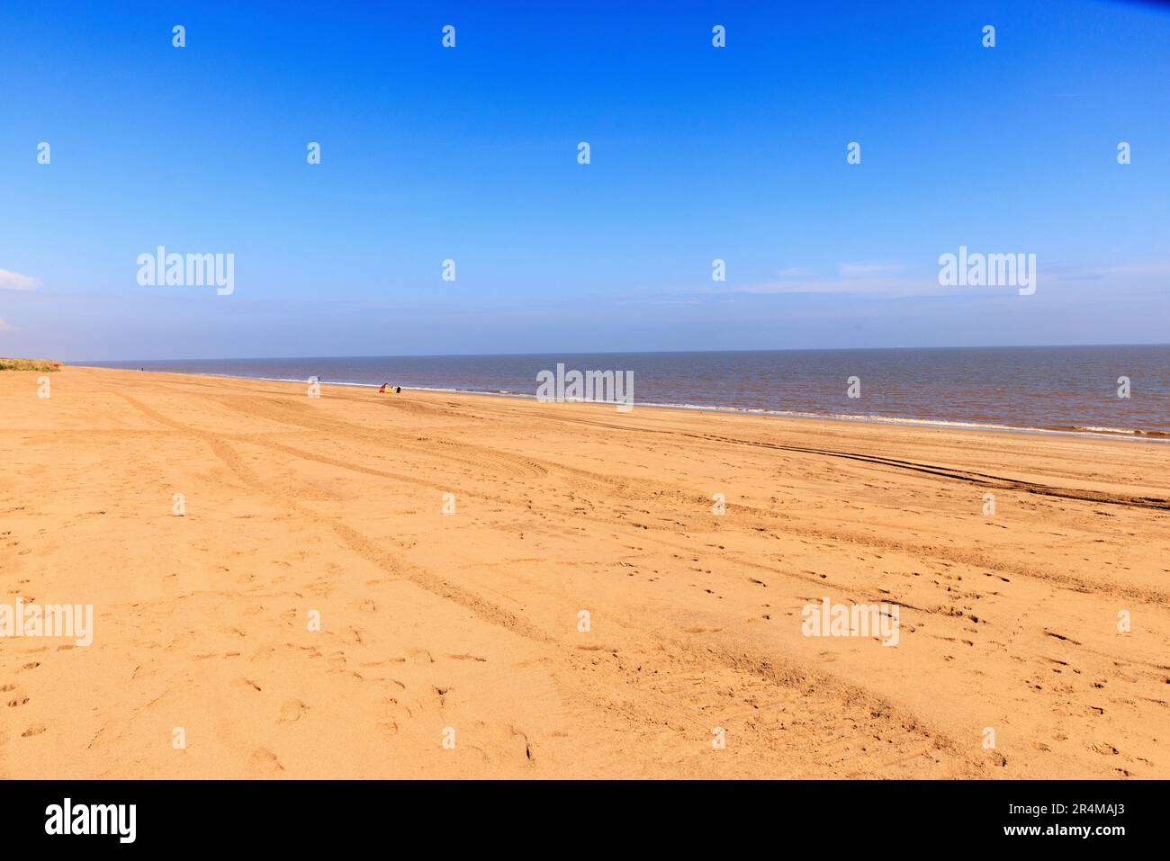 Huttoft beach also known as Moggs Eye is a quiet rural beach backed by ...