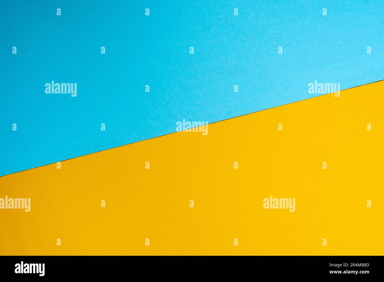 blue and yellow pastel paper color for background Stock Photo - Alamy