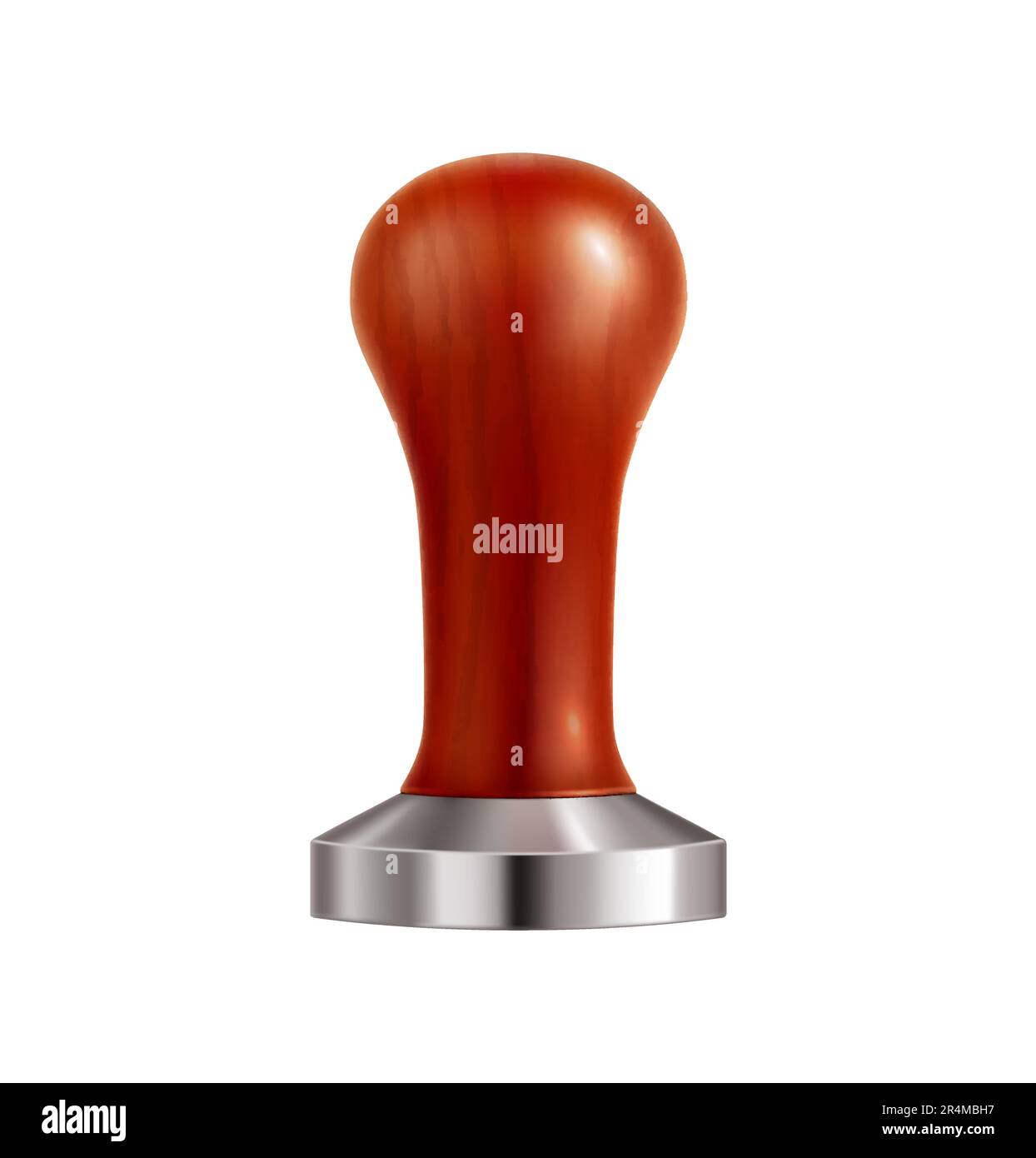 Coffee tamping Stock Vector Images - Alamy
