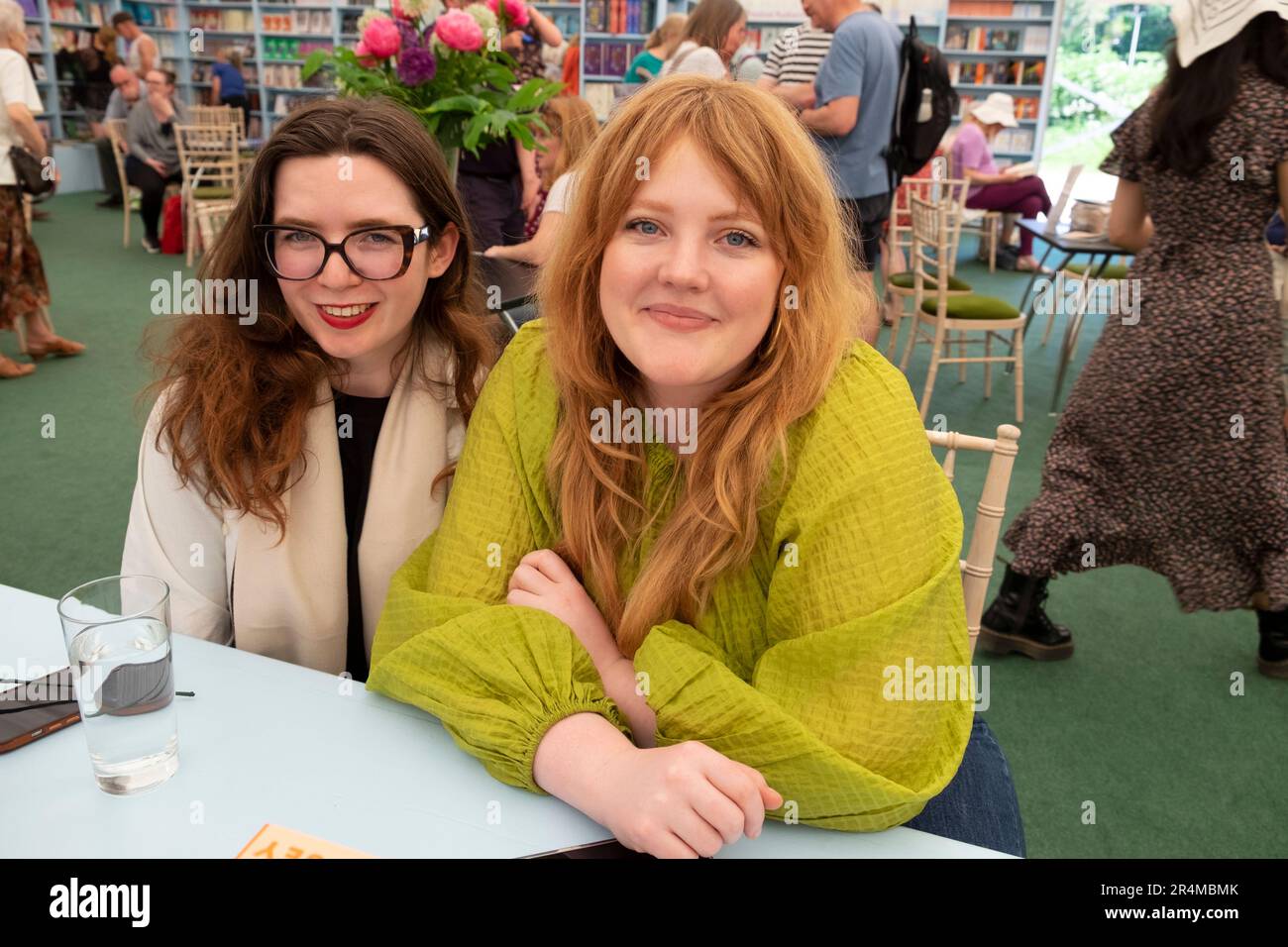 Irish writer Naoise Dolan and Canadian author comedian Monica Heisey ...