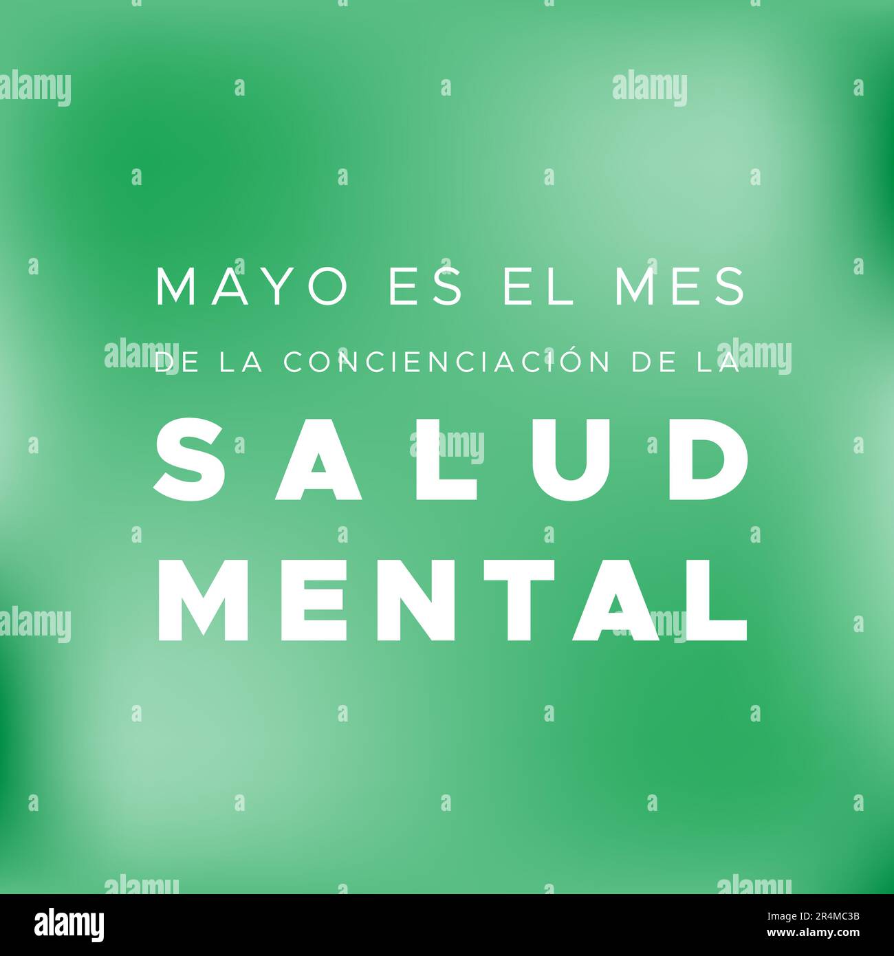 May is Mental Health awareness month in Spanish. Mayo es el mes de la ...