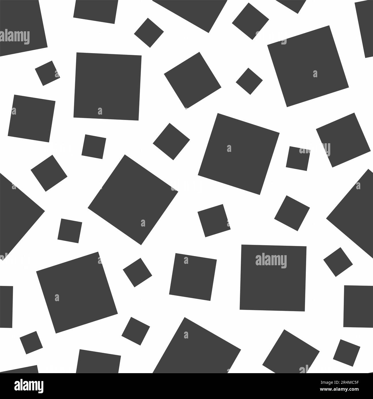 Squares repeat geometric seamless Black and White Stock Photos & Images ...