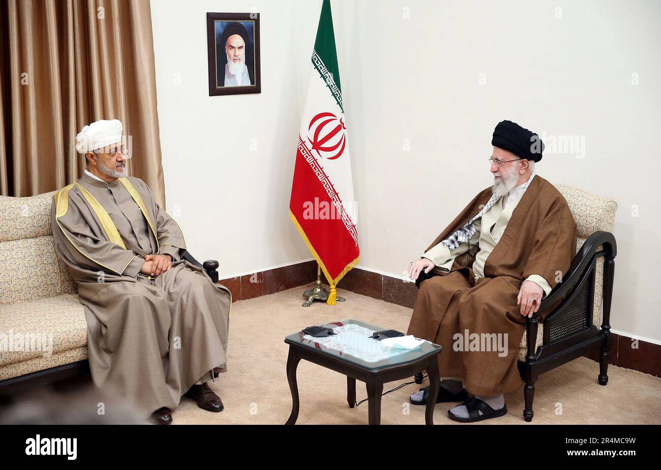 In this picture released by the office of the Iranian supreme leader ...