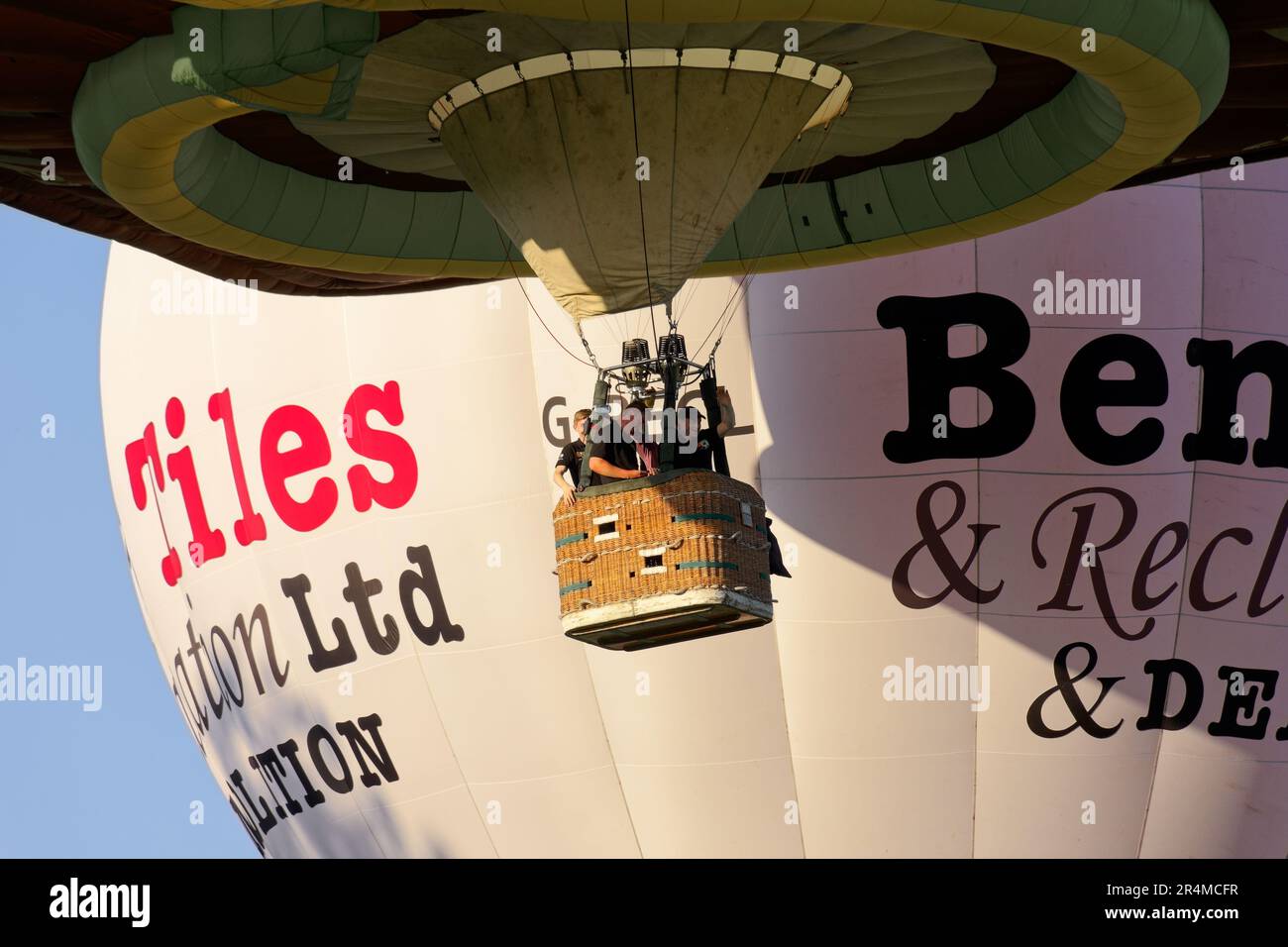 Hot air balloons at Bath balloon meet 2023 Stock Photo - Alamy
