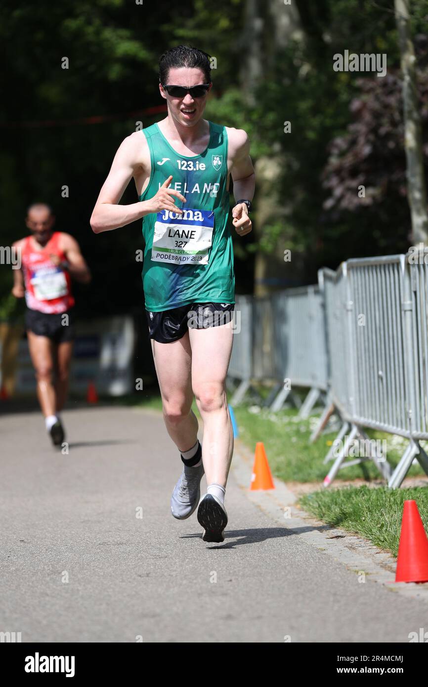 Oisin LANE in the 20km Men at the European Race Walking Team ...
