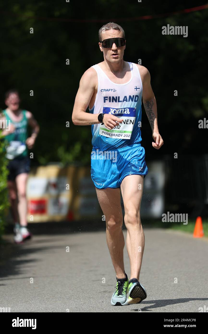 Veli-Matti PARTANEN in the 20km Men at the European Race Walking Team ...