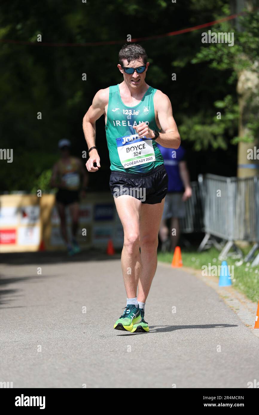 Brendan BOYCE in the 20km Men at the European Race Walking Team ...