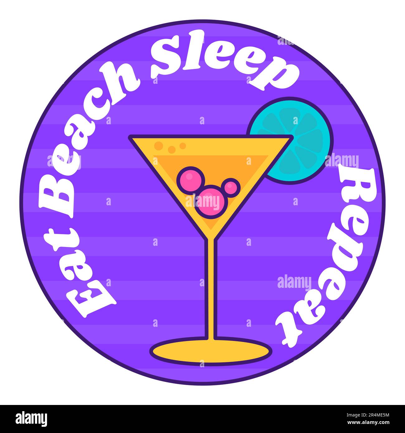 Eat beach sleep repeat hi-res stock photography and images - Alamy