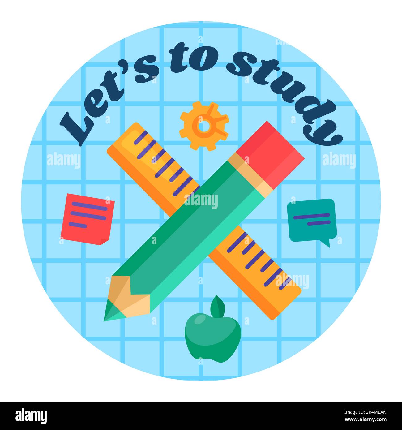 Lets study Stock Vector Images - Alamy