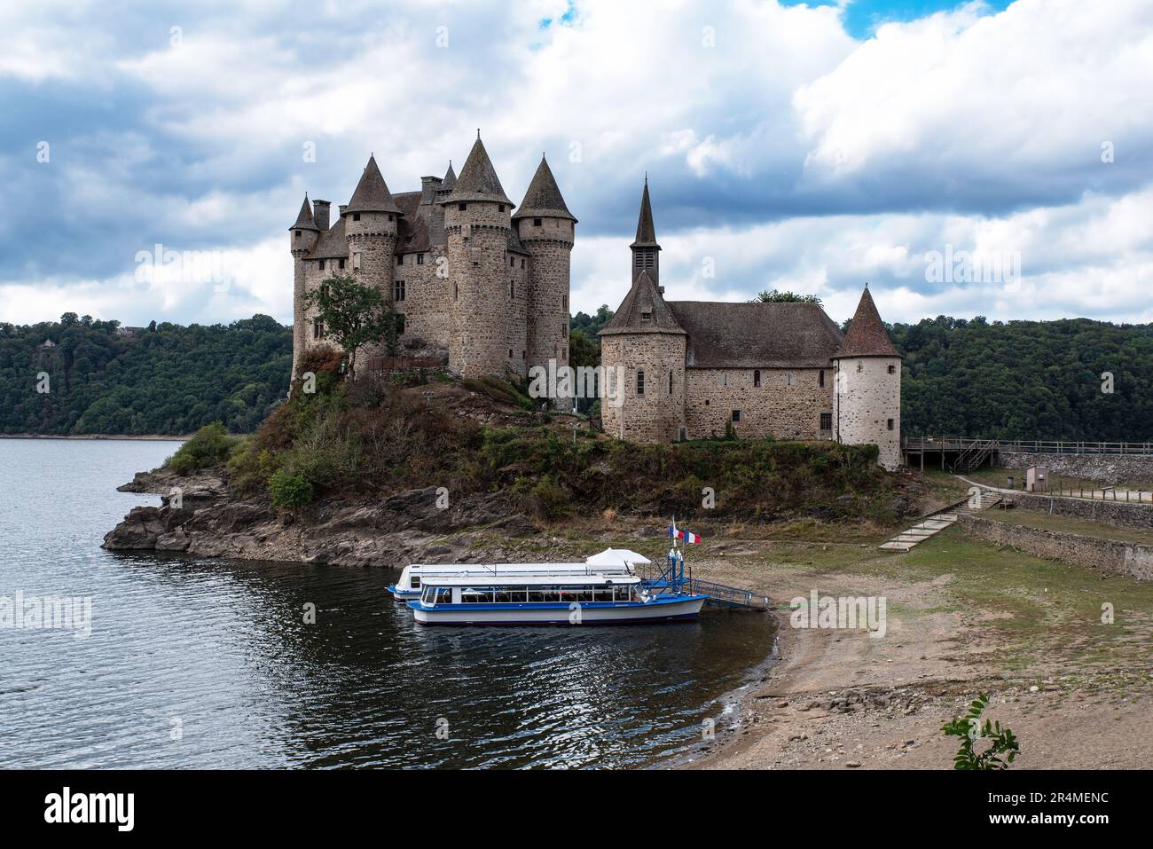 Val Castle in the Cantal region of France Stock Photo - Alamy