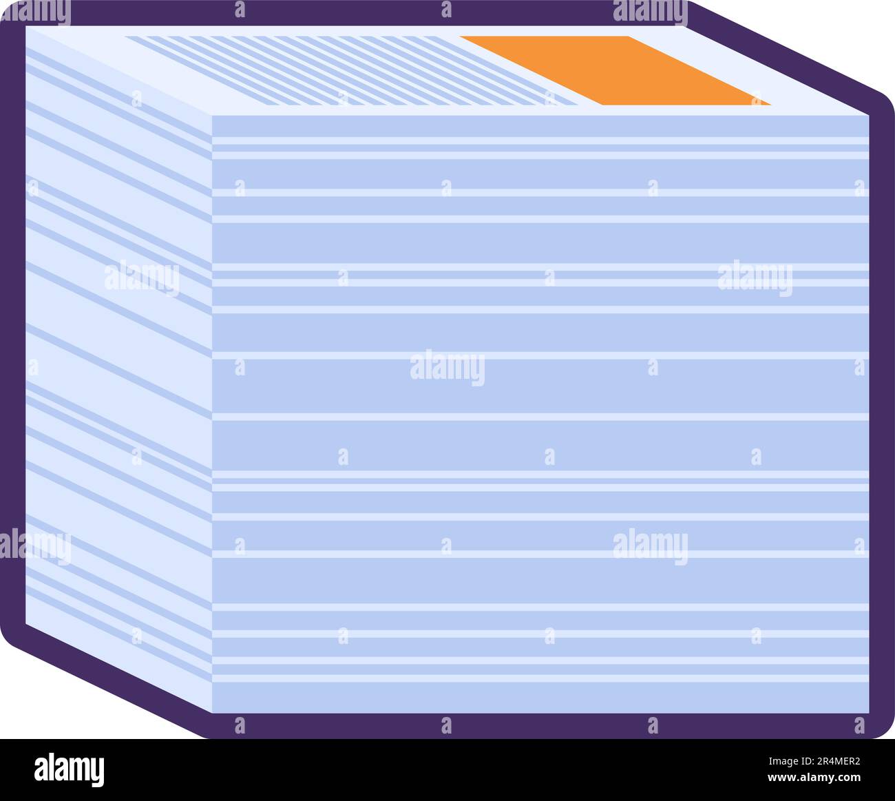 Cartoon Stack Of Newspapers