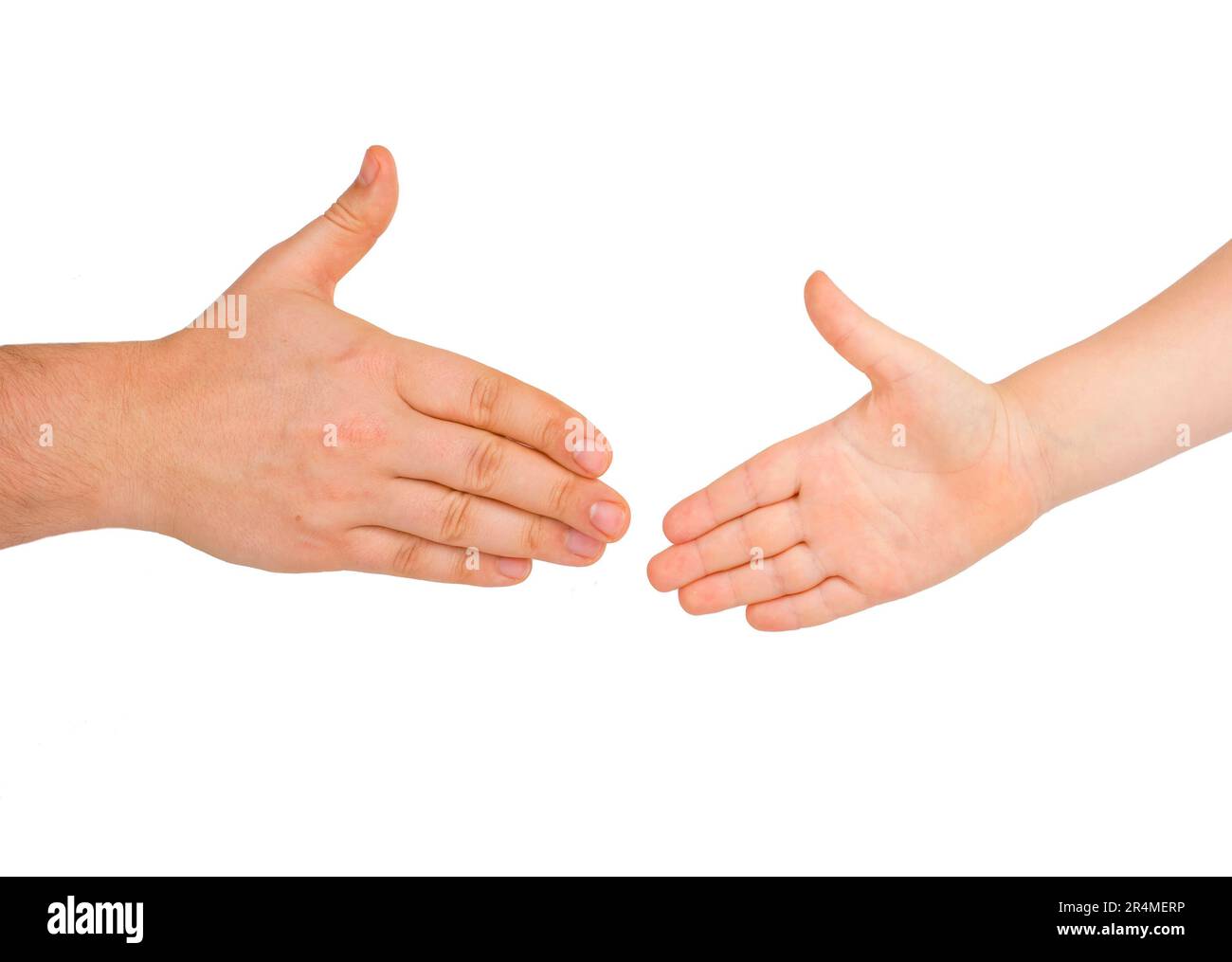 hand of the child in a man's hand Stock Photo - Alamy