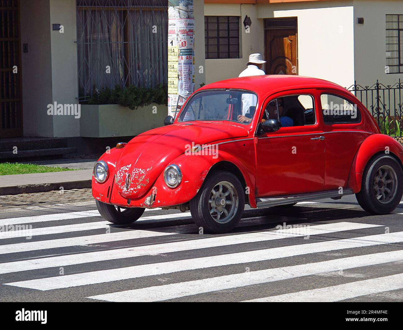 The car in Nazca city, Peru, South America Stock Photo - Alamy