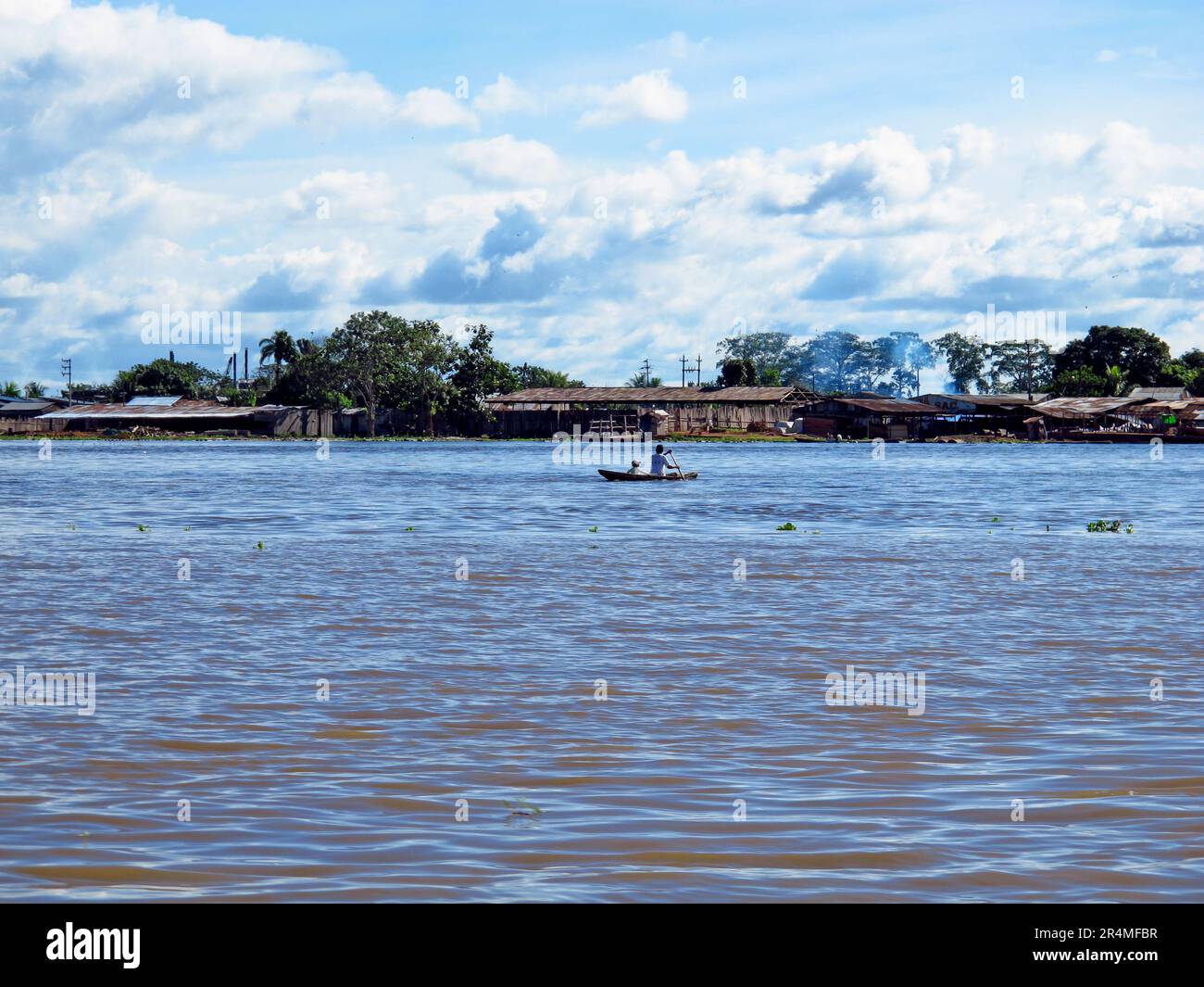 The Amazon river in Peru, South America Stock Photo - Alamy