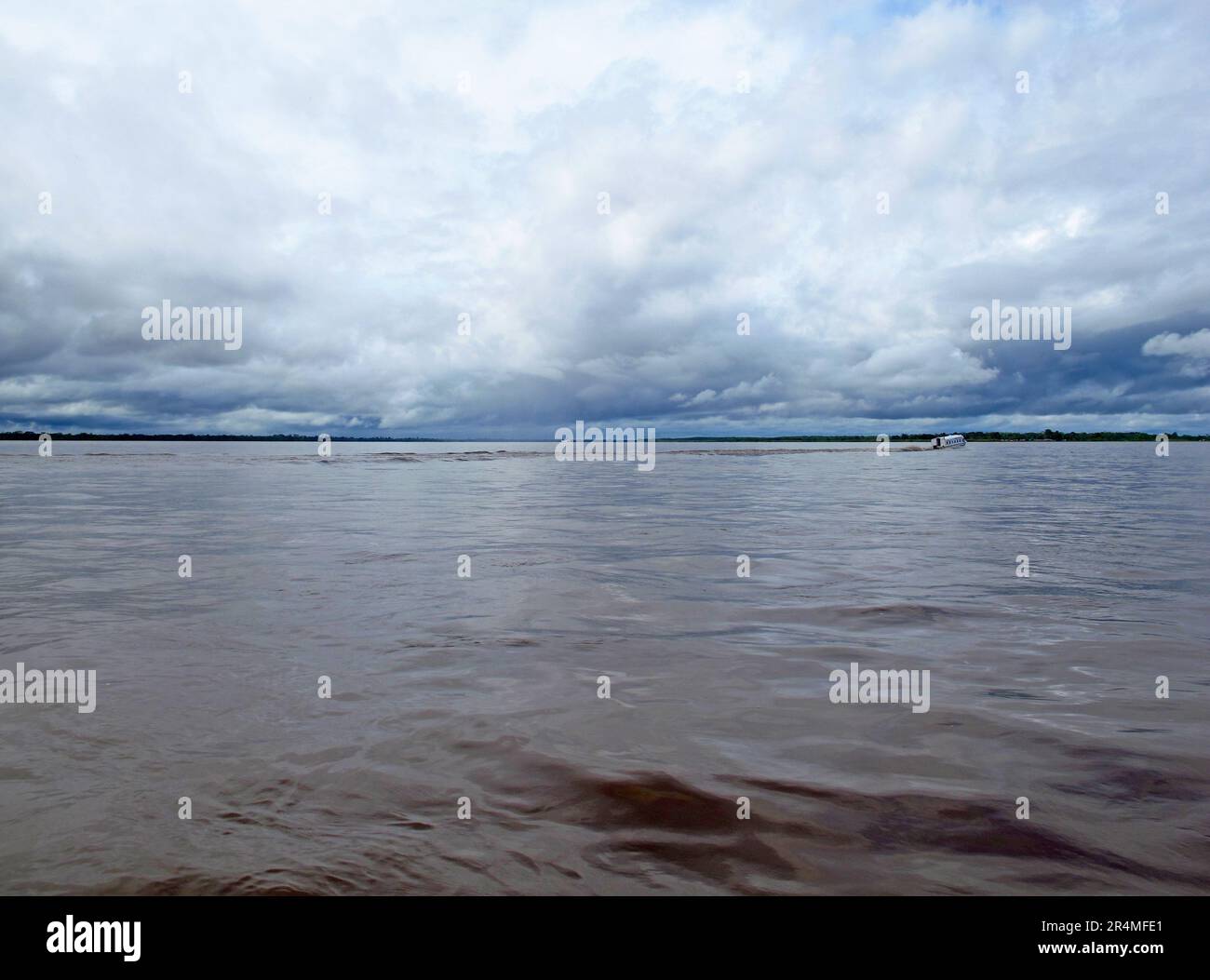 The Amazon river in Peru, South America Stock Photo - Alamy