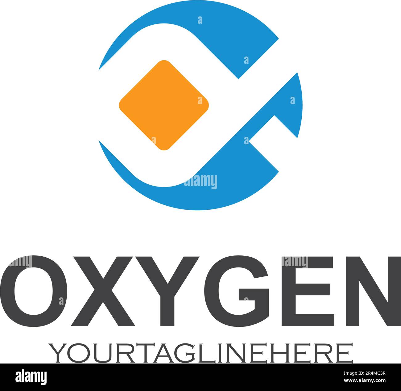 ox letter for oxygen icon vector illustration design template web Stock ...