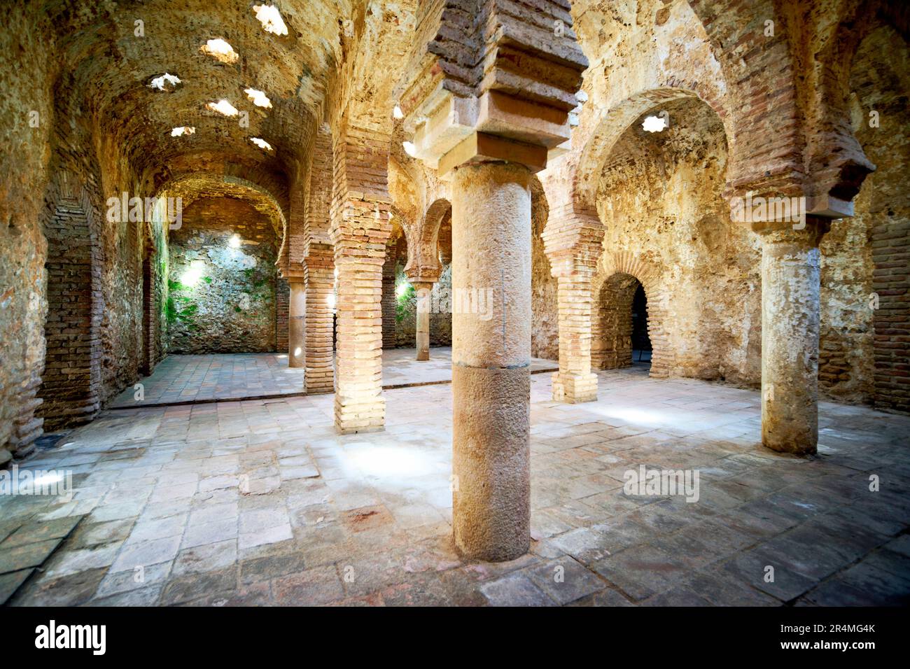 Andalusia Spain. Ronda. The Arabic Baths Stock Photo - Alamy