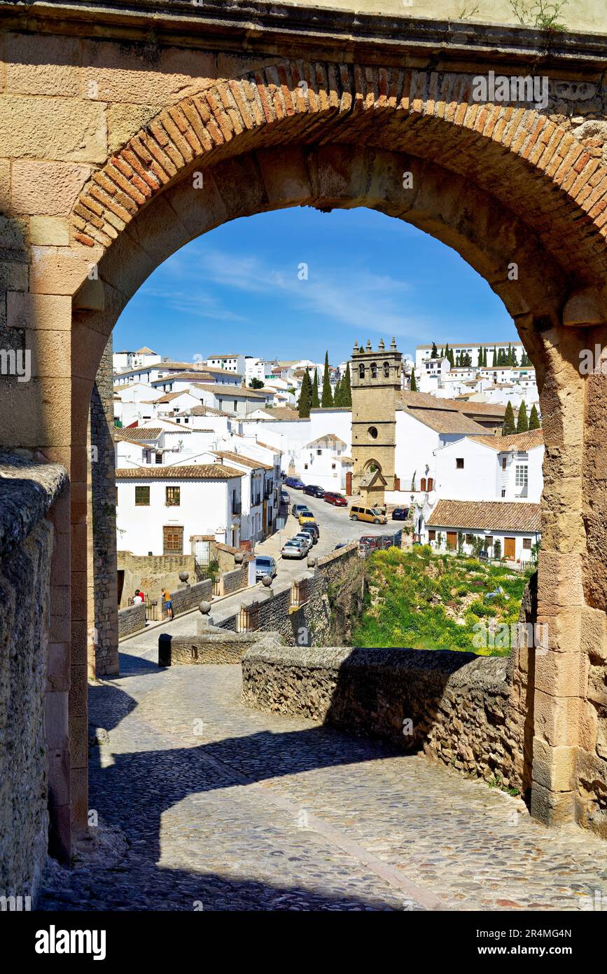 Andalusia Spain. Ronda. View of the old town Stock Photo - Alamy