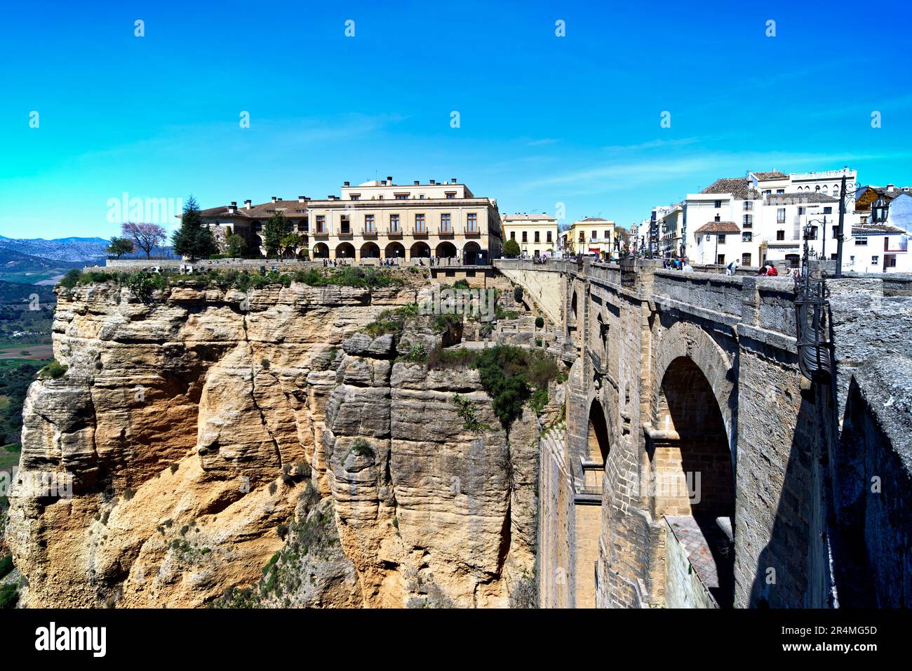 Andalusia Spain. Ronda. Puente Nuevo (new bridge Stock Photo - Alamy