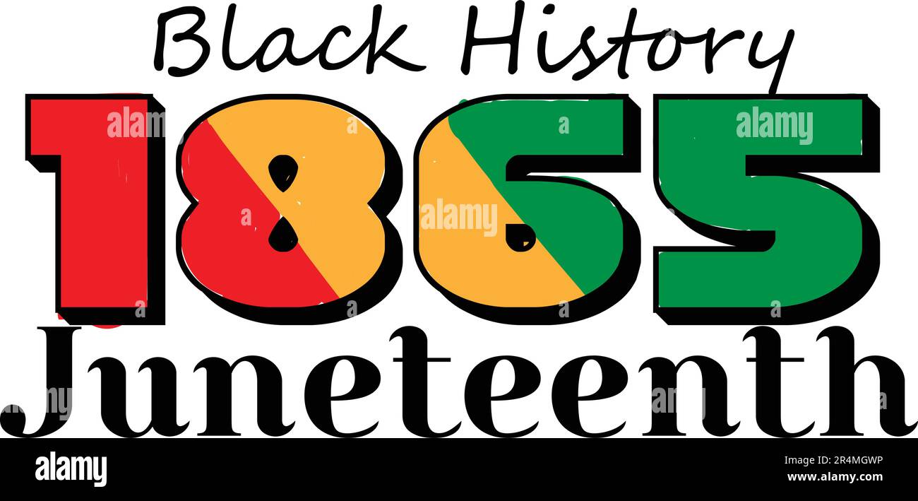 Juneteenth celebration banner Cut Out Stock Images & Pictures - Alamy