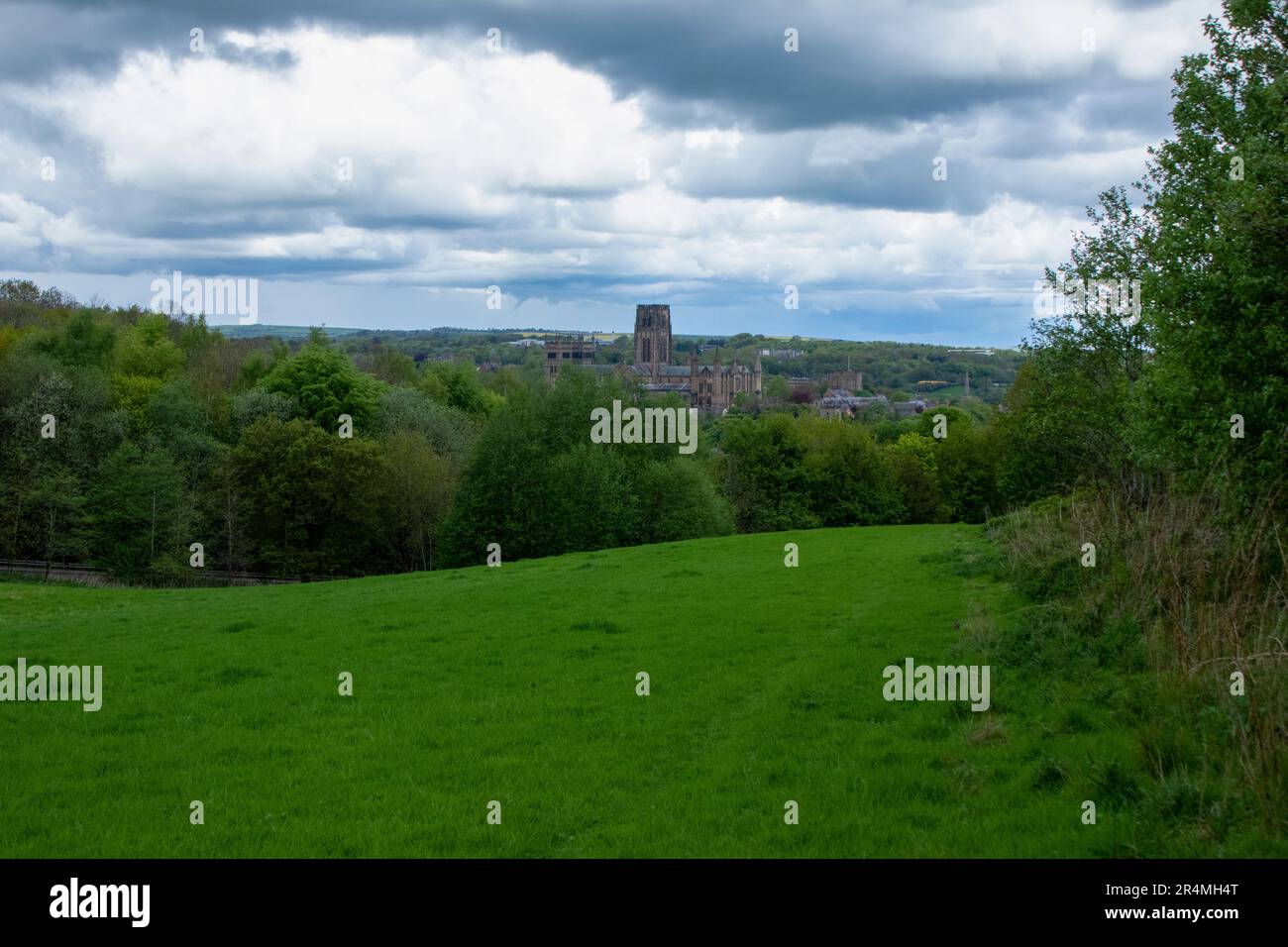 Durham Cathedral in spring Stock Photo - Alamy