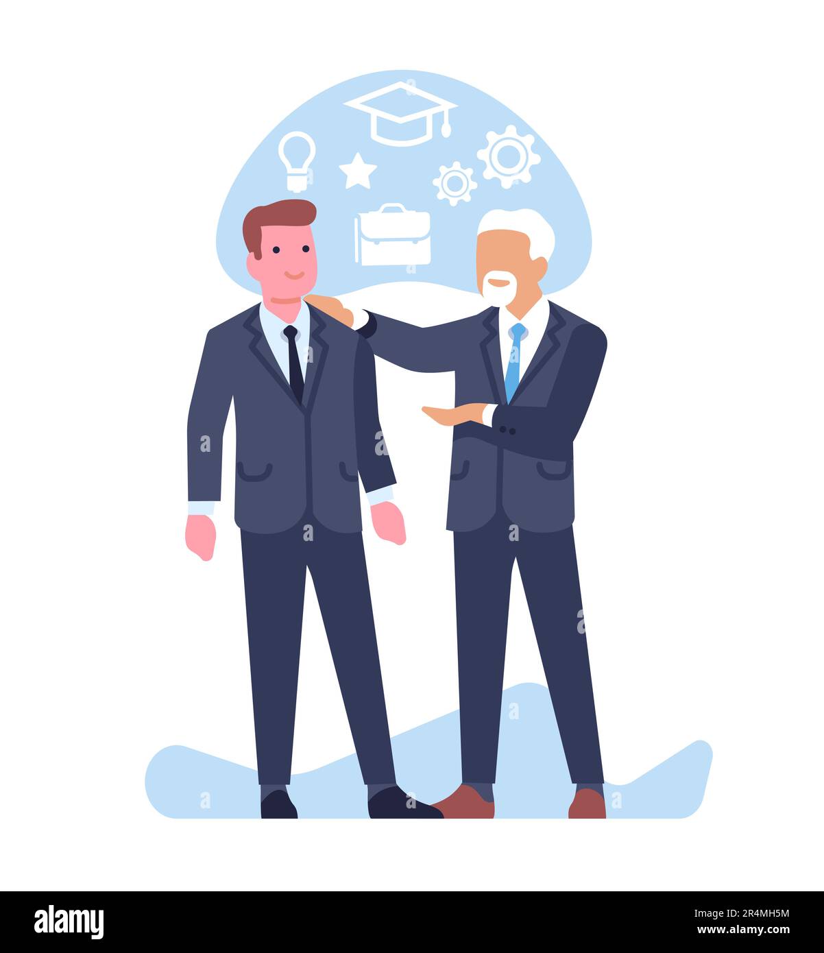 An experienced worker Stock Vector Images - Alamy