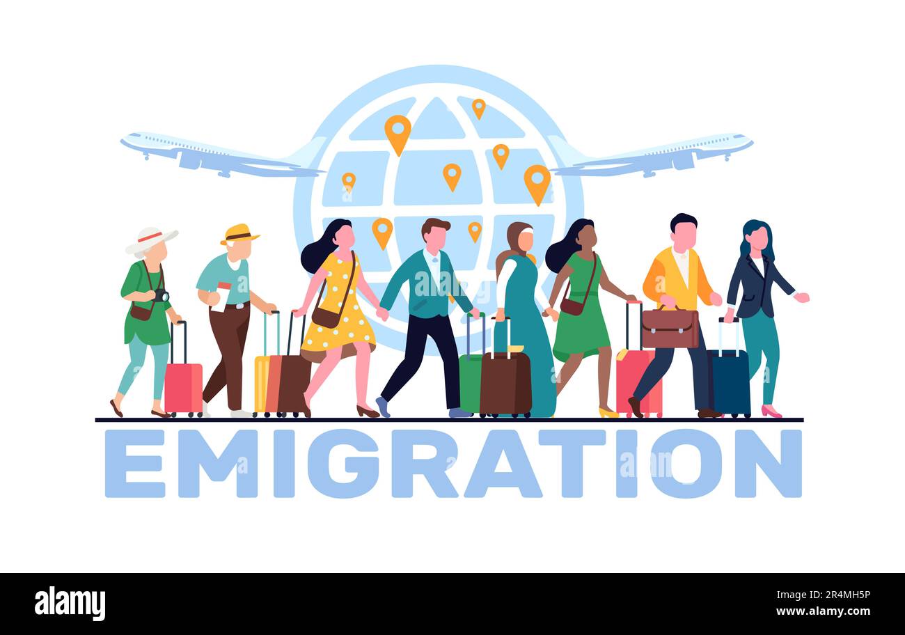 Migration Of People Clipart