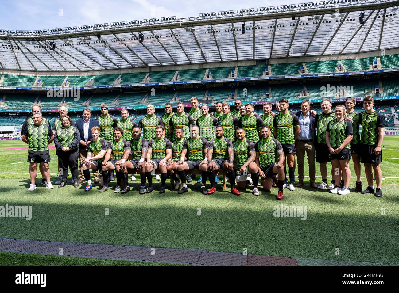 LONDON, UNITED KINGDOM. 28st, May 2023. World XV team photo during ...
