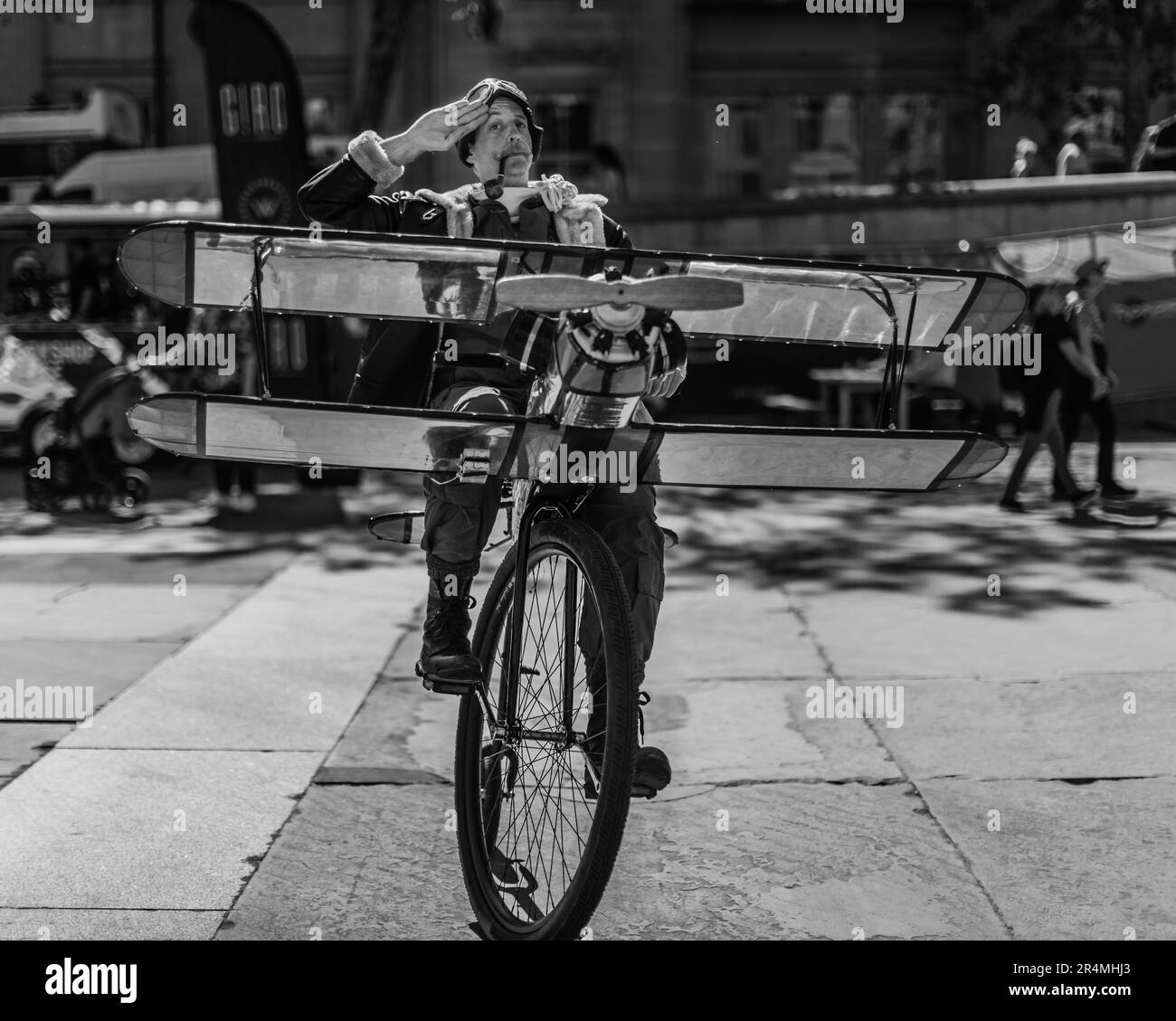 Salutations at London’s iconic Trafalgar Square as it hosts the ...