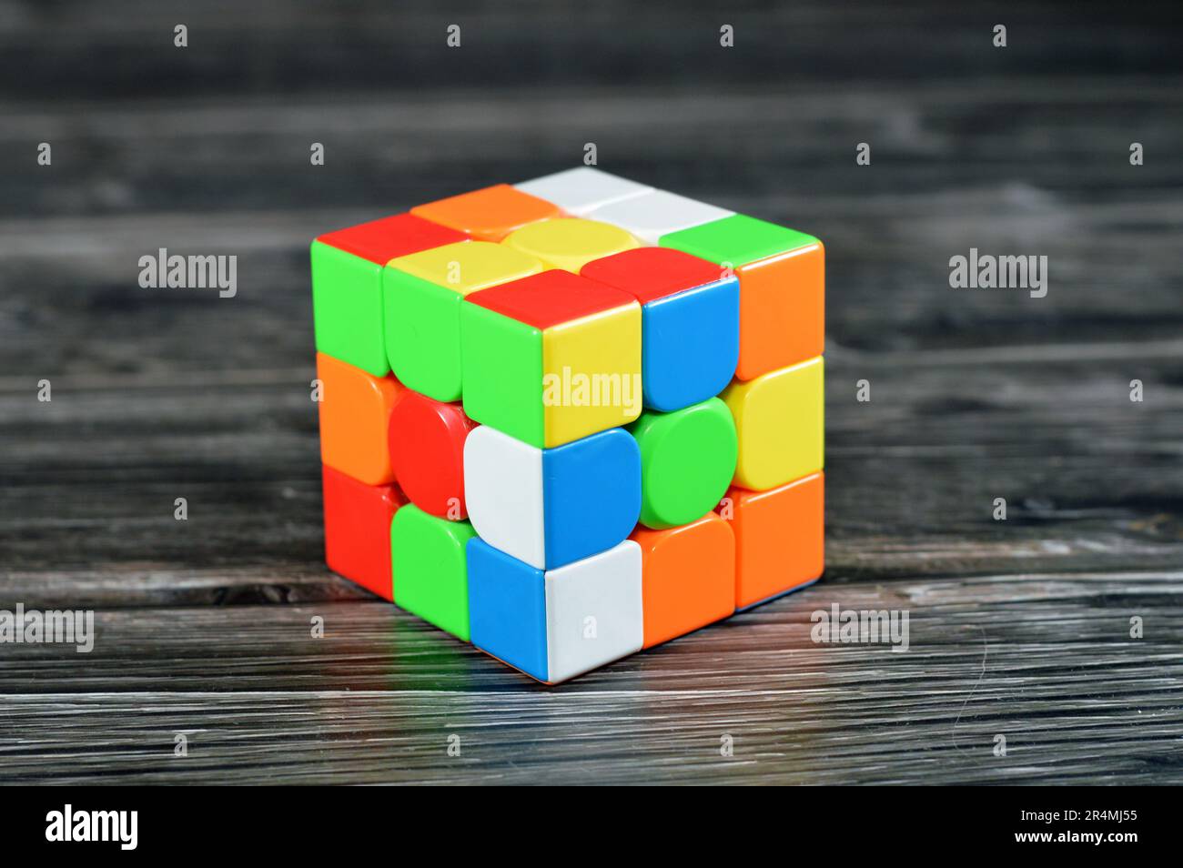The Rubik's Cube, combination puzzle, speed magic puzzle cube, each of ...