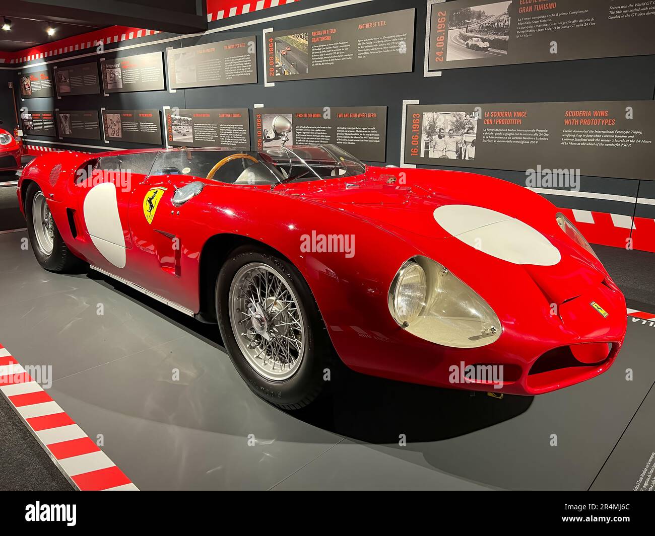 Maranello, Modena, Italy - 21st May 2033: from the Museum Ferrari ...