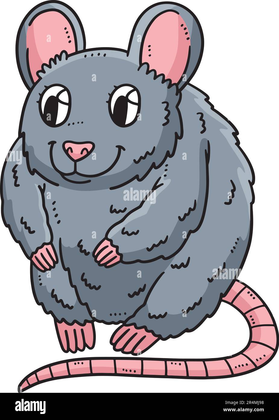 Mother Mouse Cartoon Colored Clipart Illustration Stock Vector Image ...