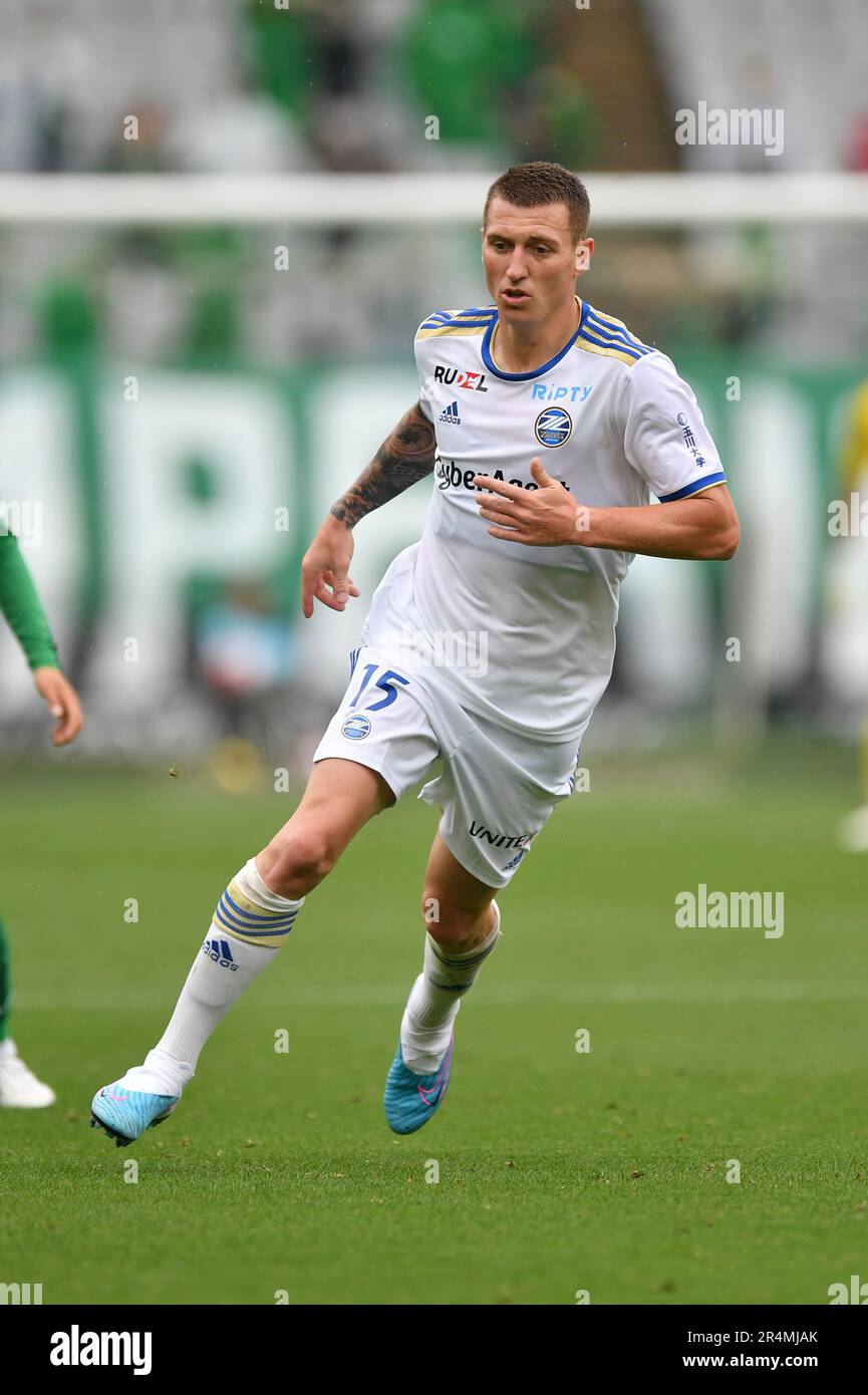 Tokyo, Japan. 13th May, 2023. FC Machida Zelvia's Mitchell Duke during ...