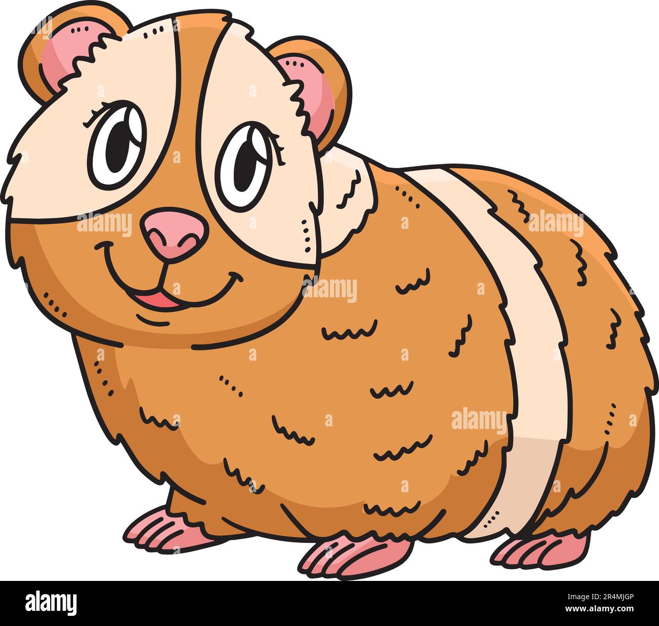 Guinea pig animal art Cut Out Stock Images & Pictures - Alamy