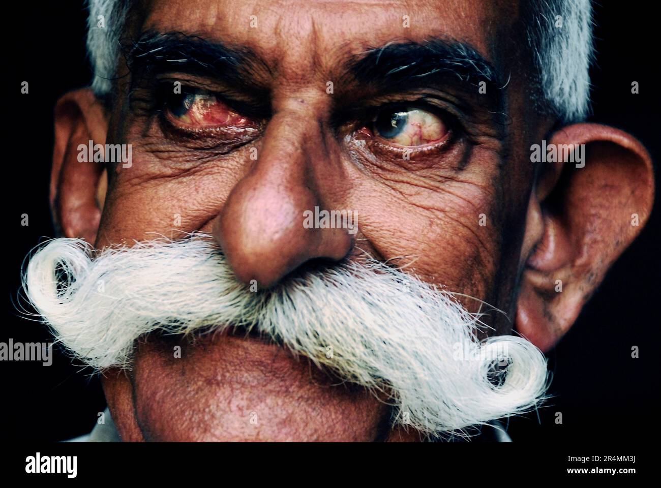 A portrait of a Tanzanian man in the Kariaco neighborhood, Dar es ...