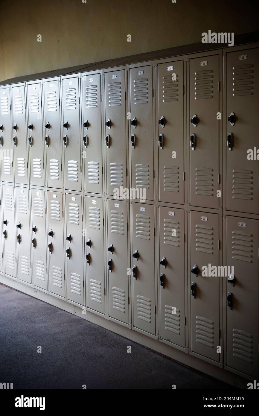 Lockers absence hi-res stock photography and images - Alamy
