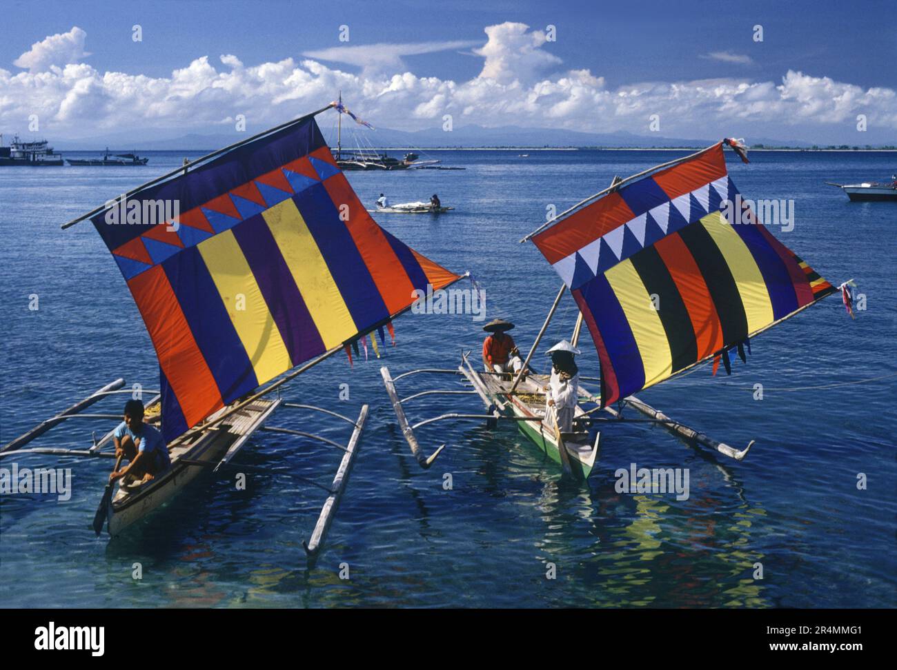 Zamboanga City, Outriggers Stock Photo - Alamy