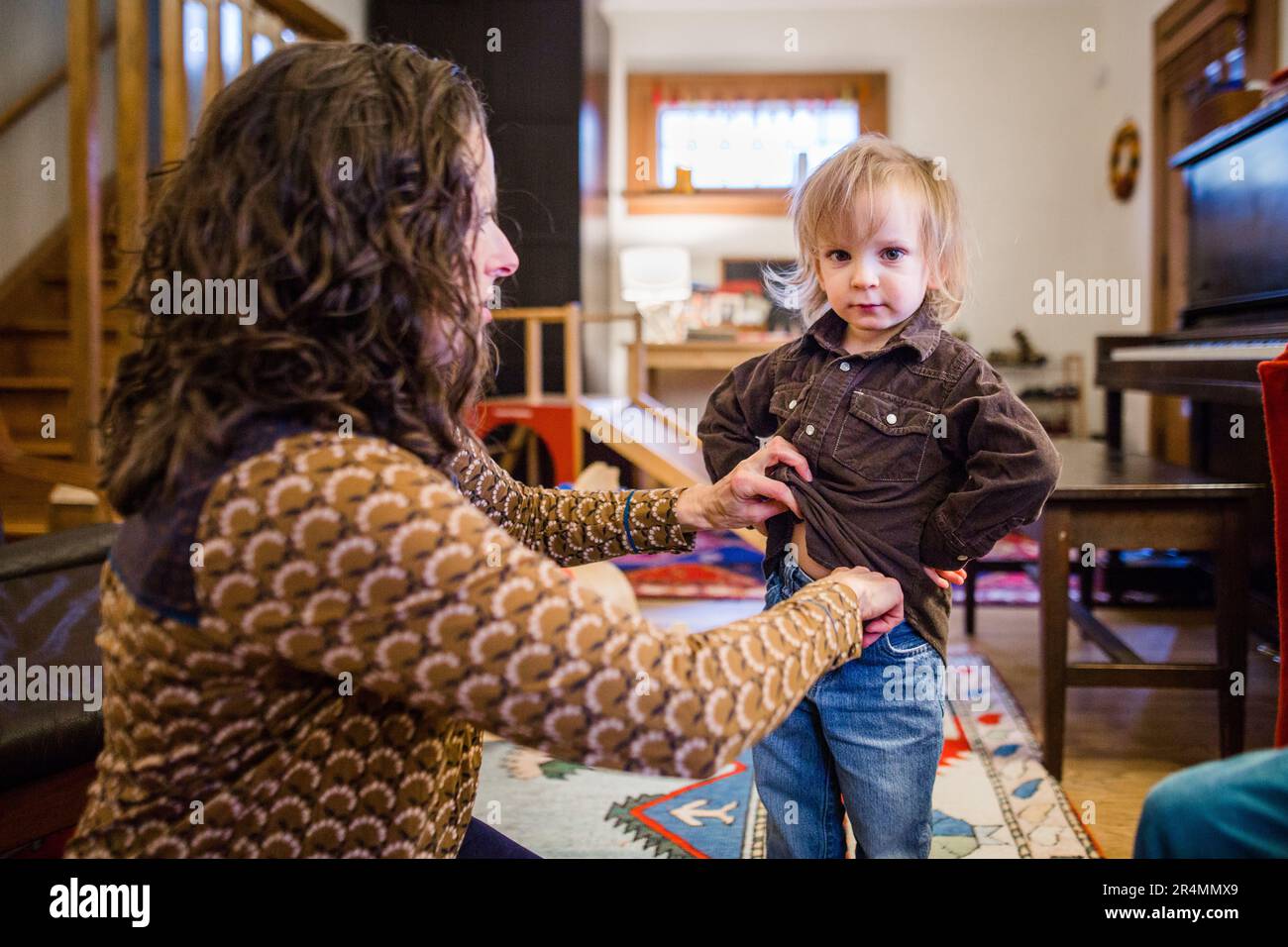 Child Get Dressed Image