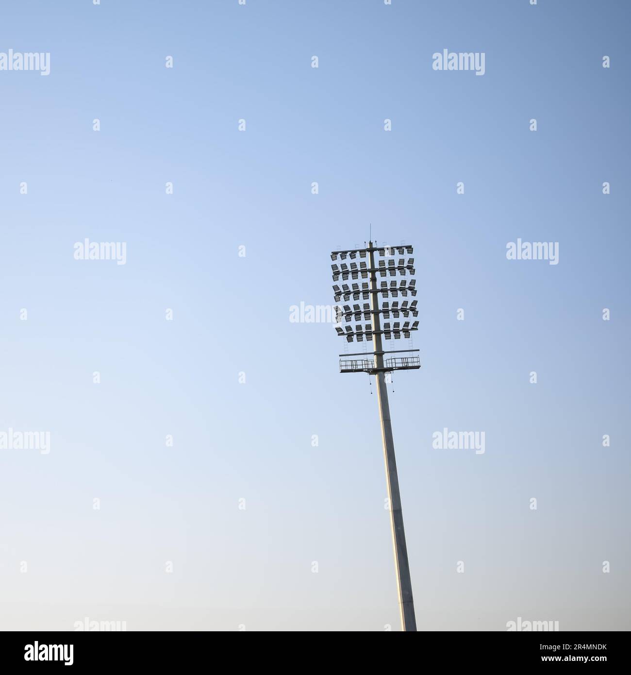 Cricket stadium flood lights poles at Delhi, India, Cricket Stadium ...