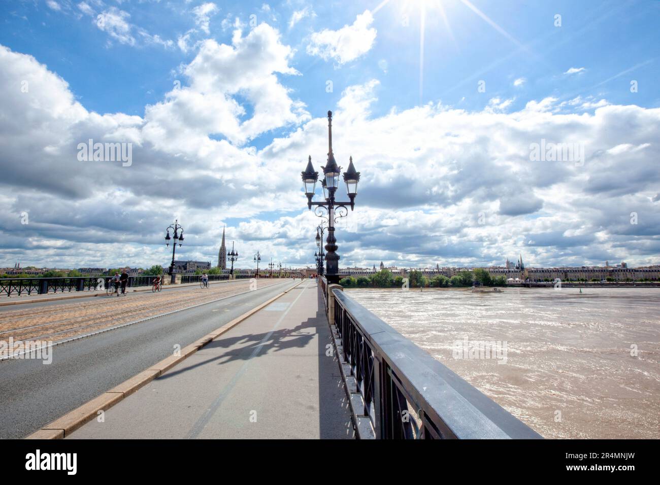 Bordeaux is a port city on the Garonne in the Gironde department in ...