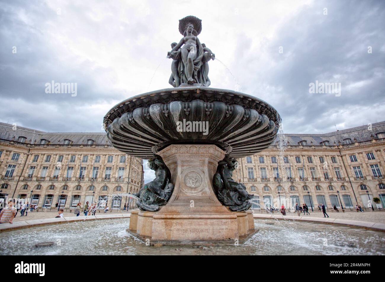 Bordeaux is a port city on the Garonne in the Gironde department in ...
