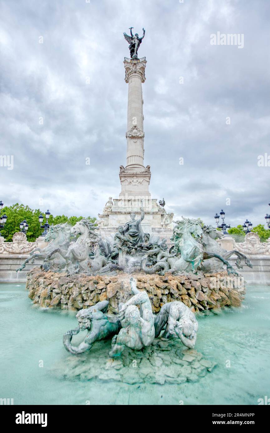 Bordeaux is a port city on the Garonne in the Gironde department in ...