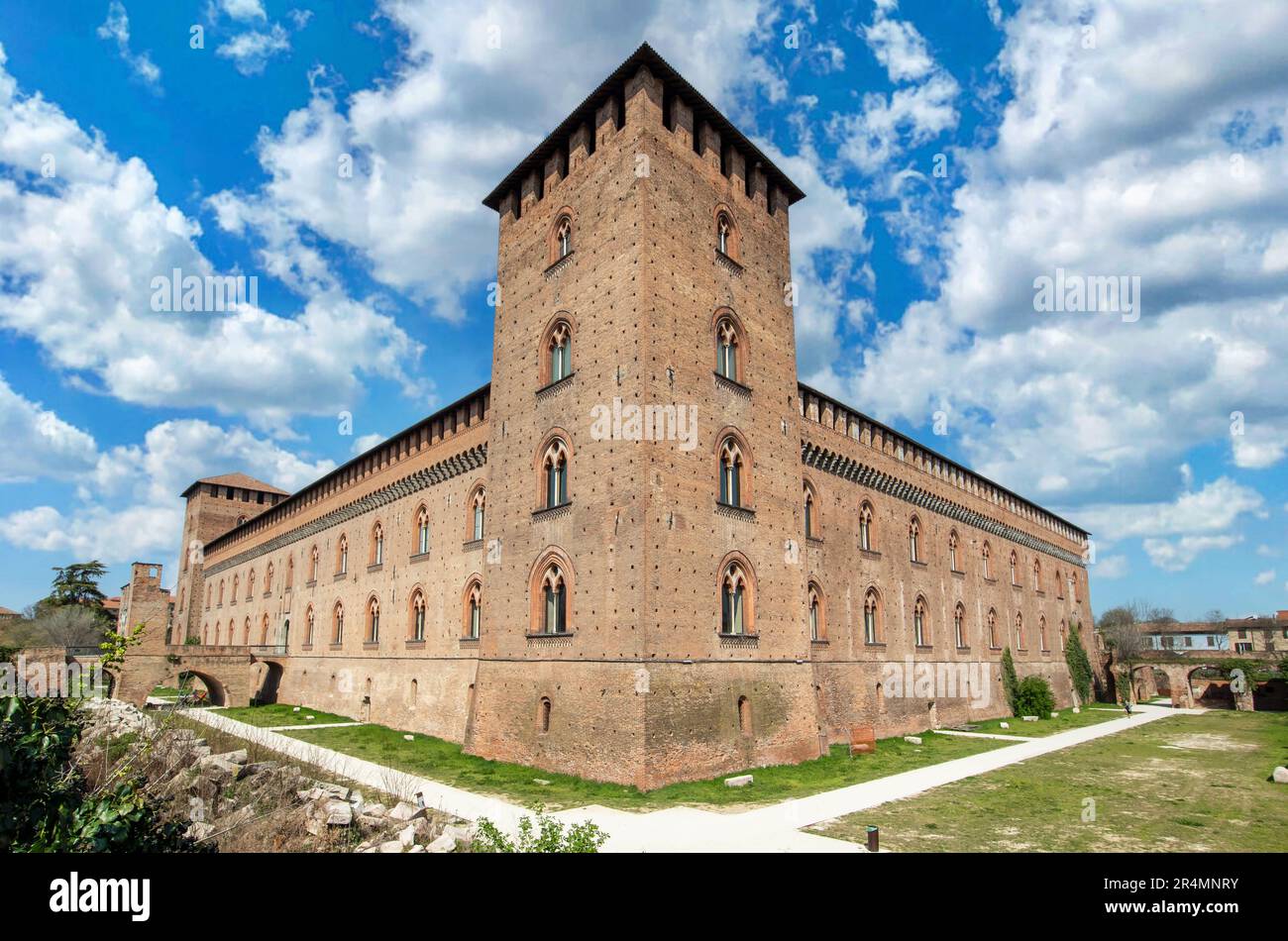 Built in 1360 and residence of the first Duke of Milan, The Visconti ...