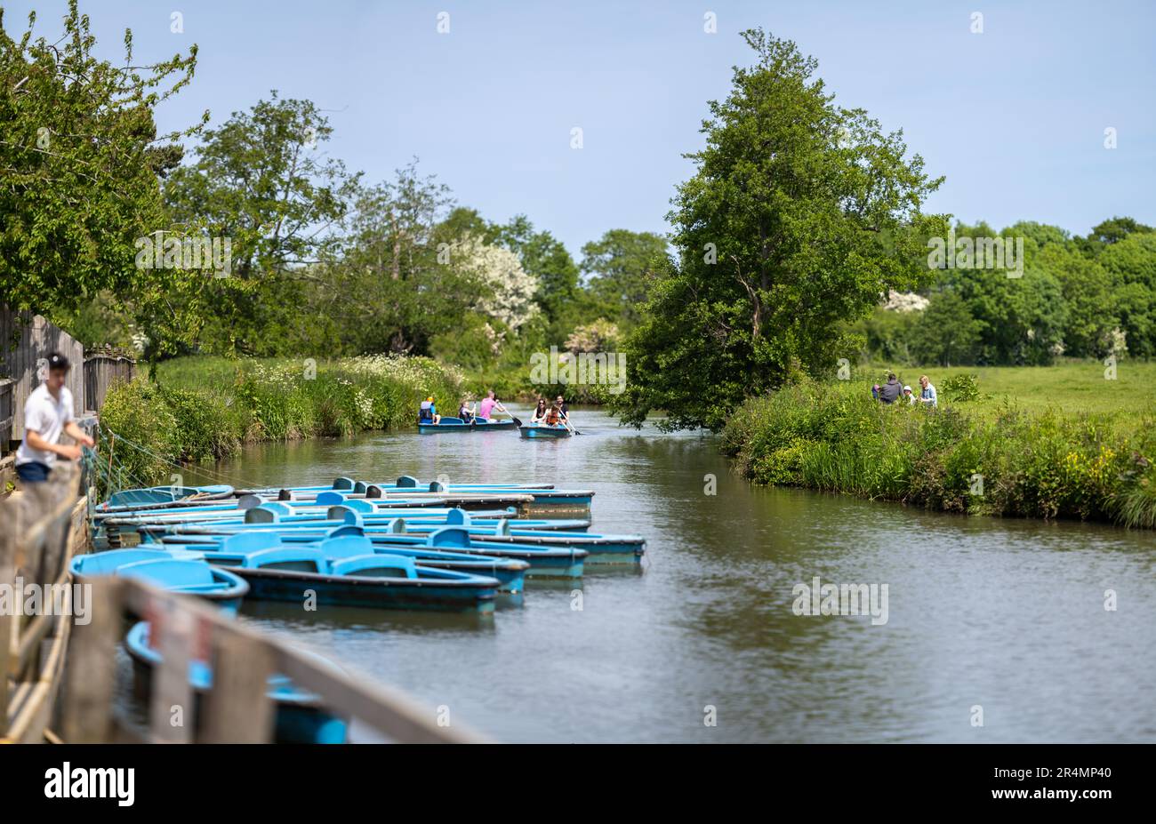 River Ouse boating Stock Photo - Alamy