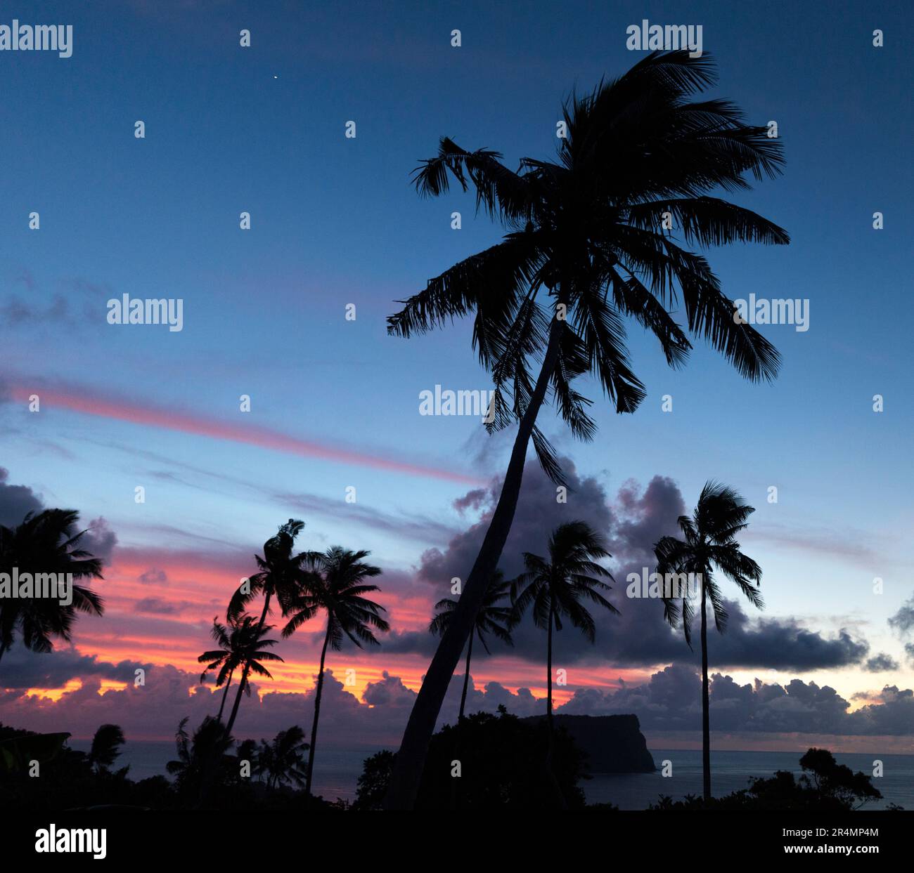 Samoa sunset hi-res stock photography and images - Alamy