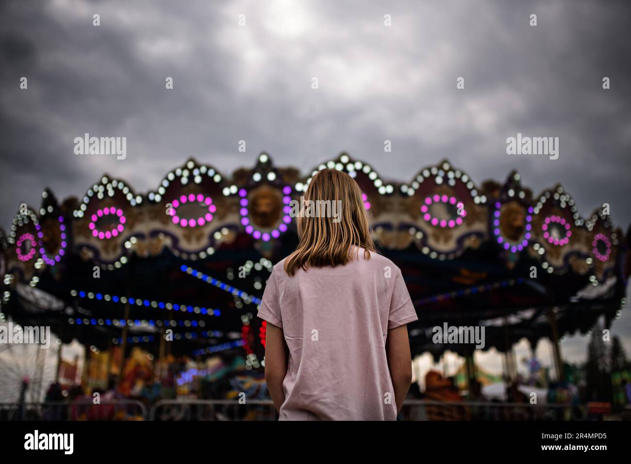 Old carnival rides hi-res stock photography and images - Alamy