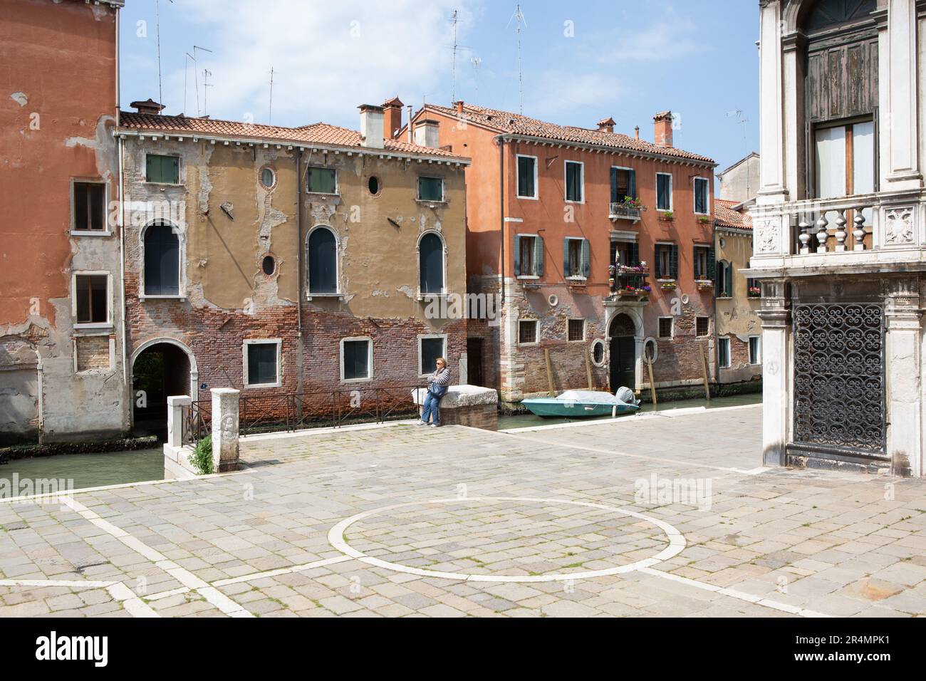 Venice, Rio della Sensa Stock Photo - Alamy