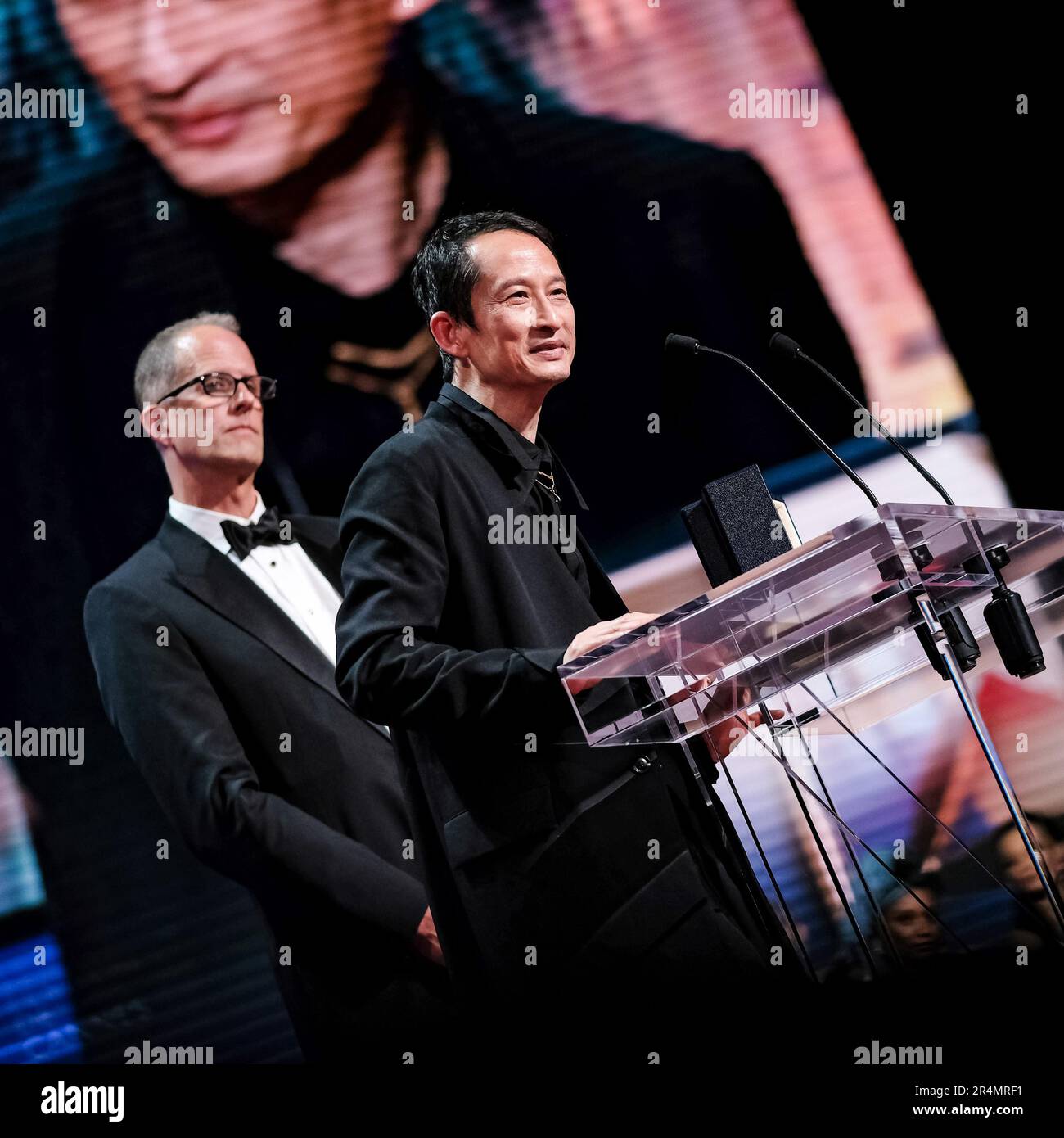 Pete Docter, Chief creative officer of Pixar presents The Award for ...