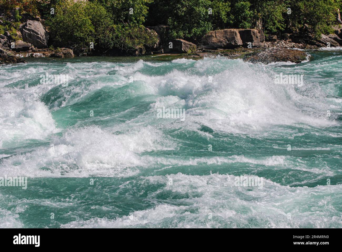 White Water Walk. Niagara river, Onterio, Canada Stock Photo - Alamy
