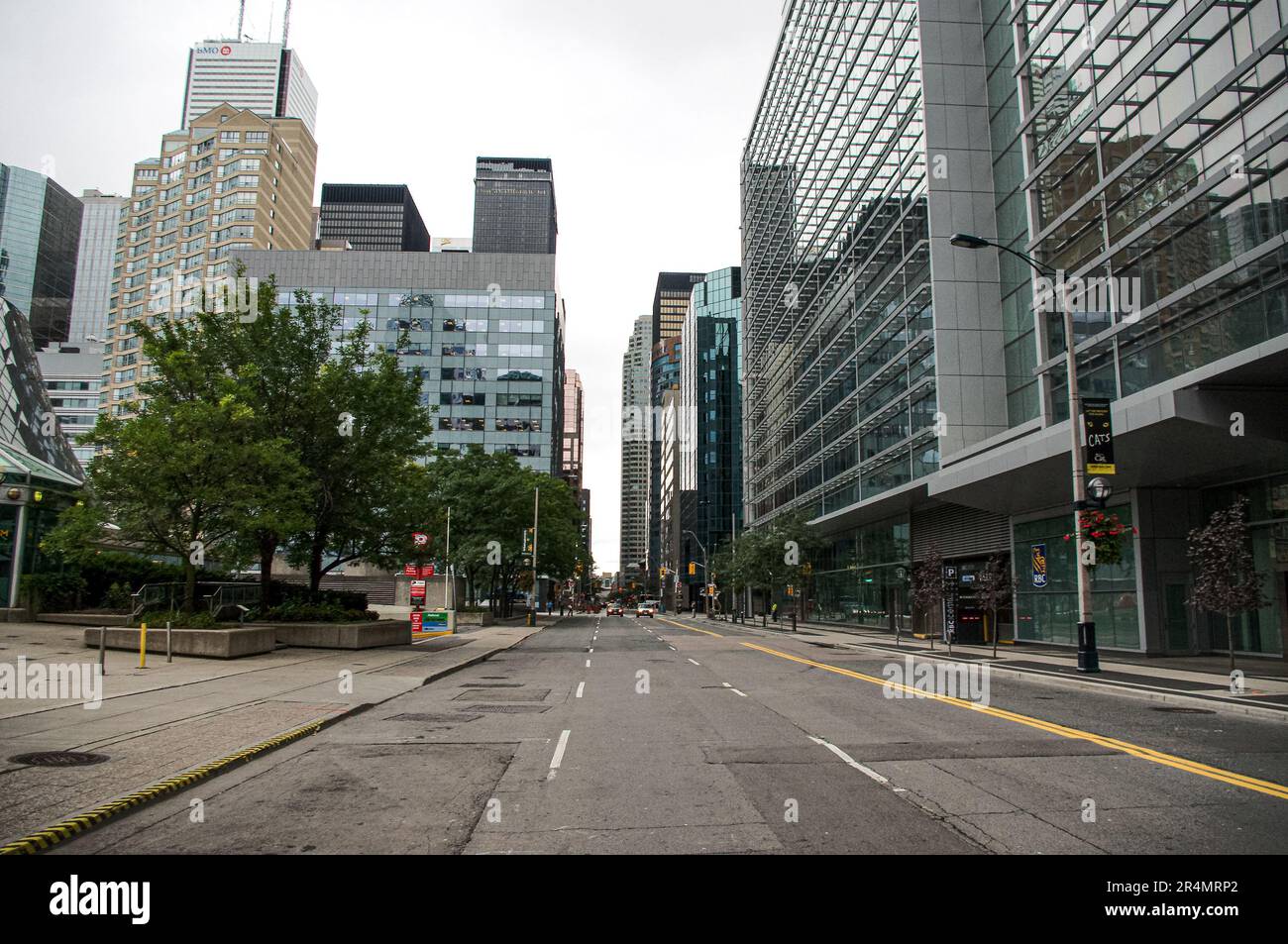 Streets of the Toronto Downtown. Ontario, Canada Stock Photo - Alamy